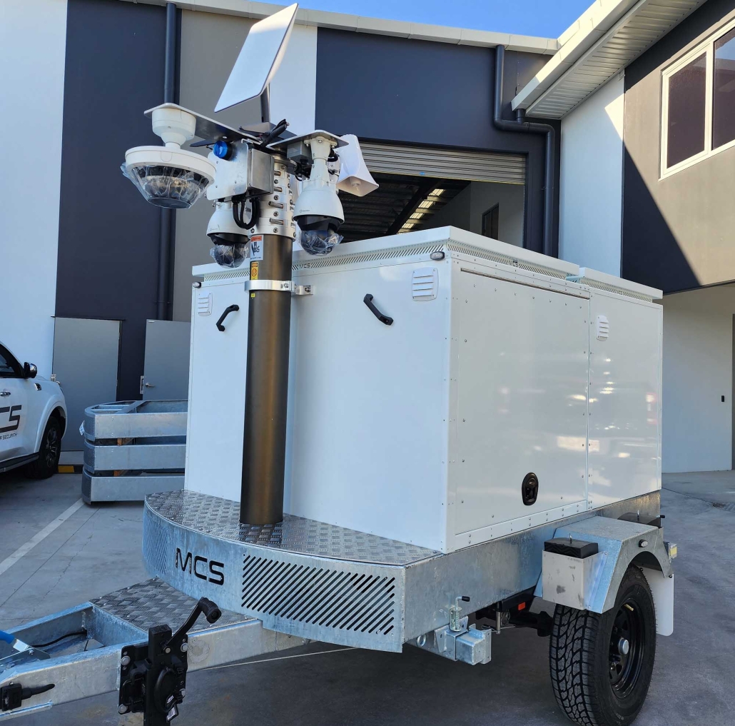 Mobile CCTV Trailer Camera | Mobile Camera Security